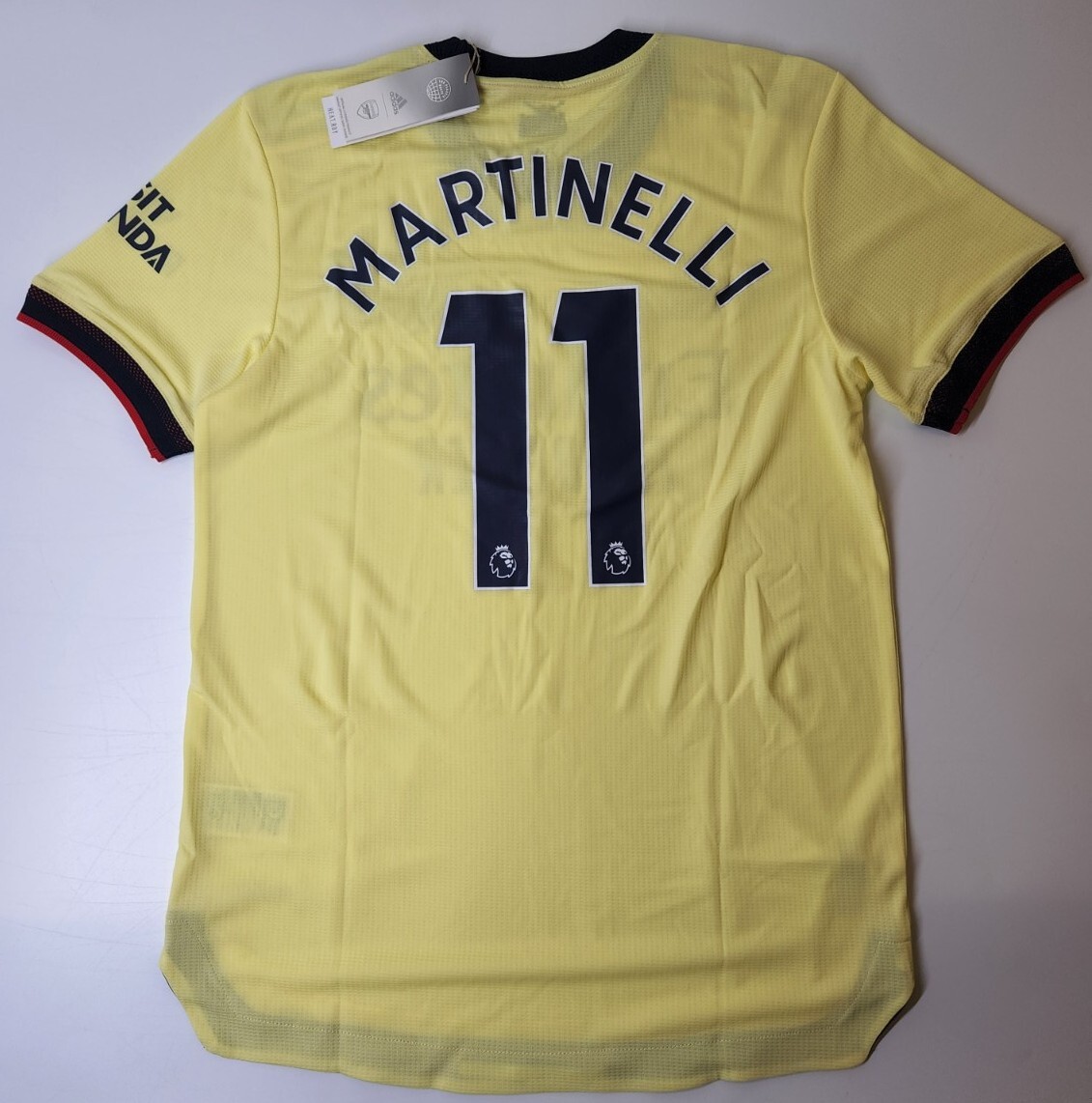 Arsenal 2021/2022 Auth. Heat.Rdy Away Jersey Yellow adidas M-2XL ...