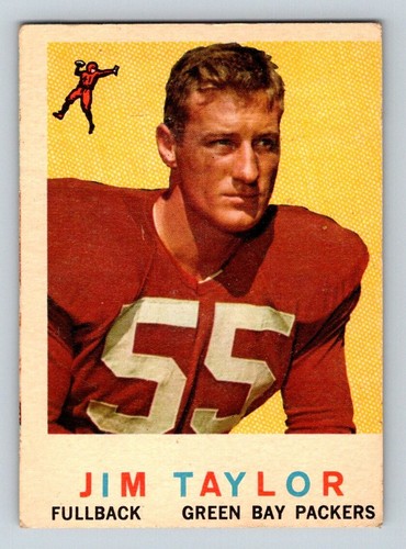 1959 Topps Football #155 Jim Taylor UER RC | eBay