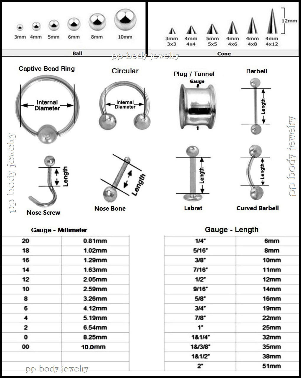 14 pcs Pack Wholesale 316L Surgical Steel Labret Cheek Piercing 16G ...