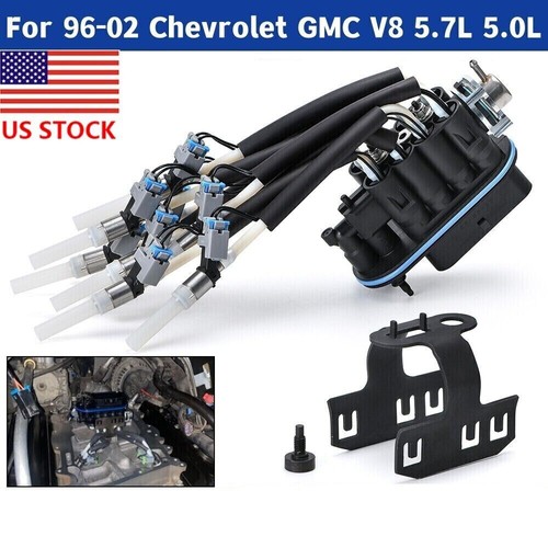 8-Port Spider Vortec Fuel Injector For Chevy GMC Pickup Truck V8 5.0L 5 ...