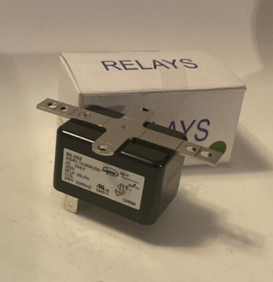 SUPCO 90292 250V Relay (240 Volt Coil - 8 FLA - 25 LRA) - 4 Terminal ...