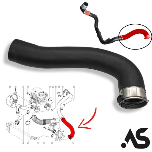 Intercooler Turbo Hose For Renault Master III 2.3 Dci Vauxhall Movano B ...