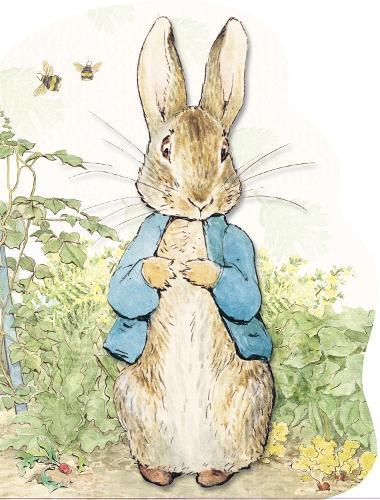 Beatrix Potter Peter Rabbit Large Shaped Board Book (Libro de cartón ...