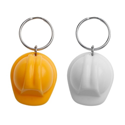 Hard Hat Keychain Keyring for Key Chain Pendant Men Women Birthday ...