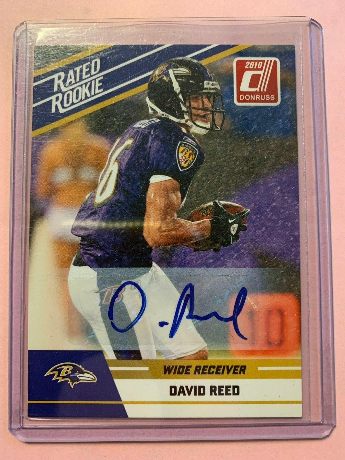A2675 - 2010 Donruss Rated Rookies Autographs #25 David Reed | eBay