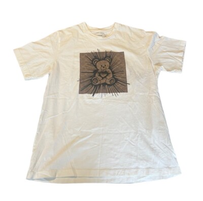 Coach Organic Cotton Signature Rave Bear T-shirt - Size Large | eBay