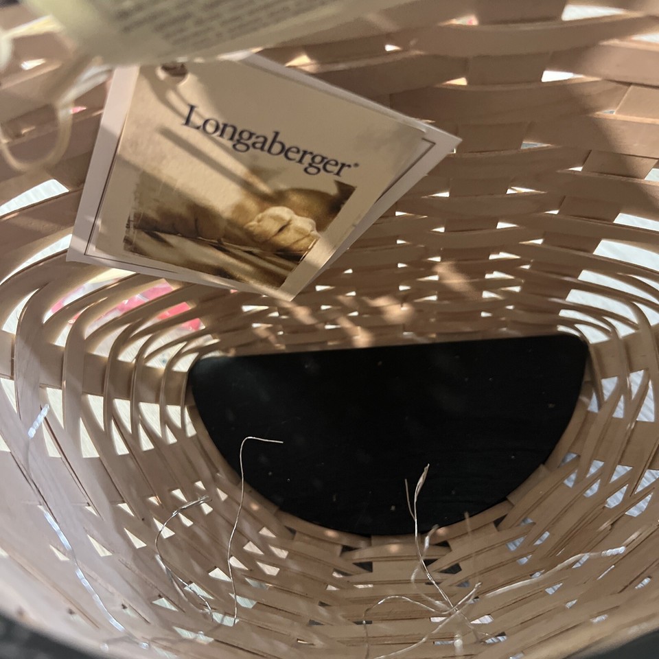 RARE NWT 2011 Longaberger Hanging Snowman Basket Felt Face Basket | eBay