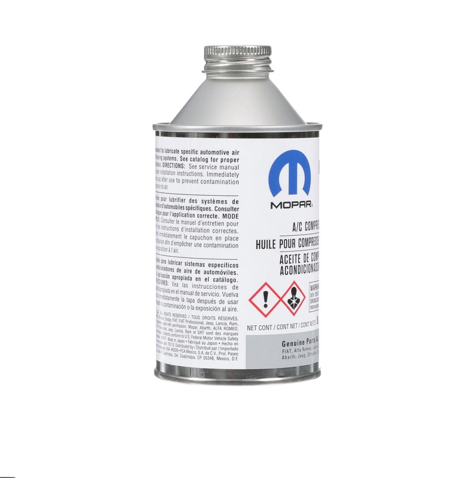 Jeep Dodge Chrysler Ram Fiat ND-Oil 12 A/C Compressor Lubricant ...