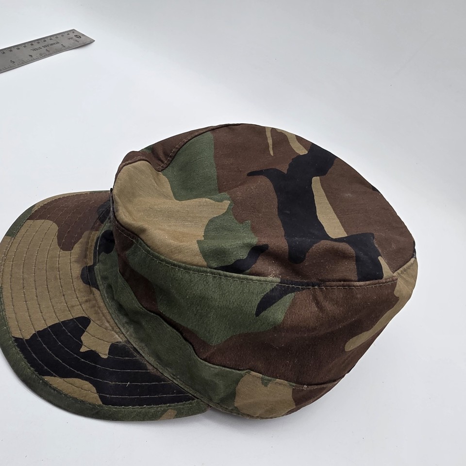 Vintage US Military Cold Weather Combat Patrol Cap Fold Out Earmuff 7 1 ...