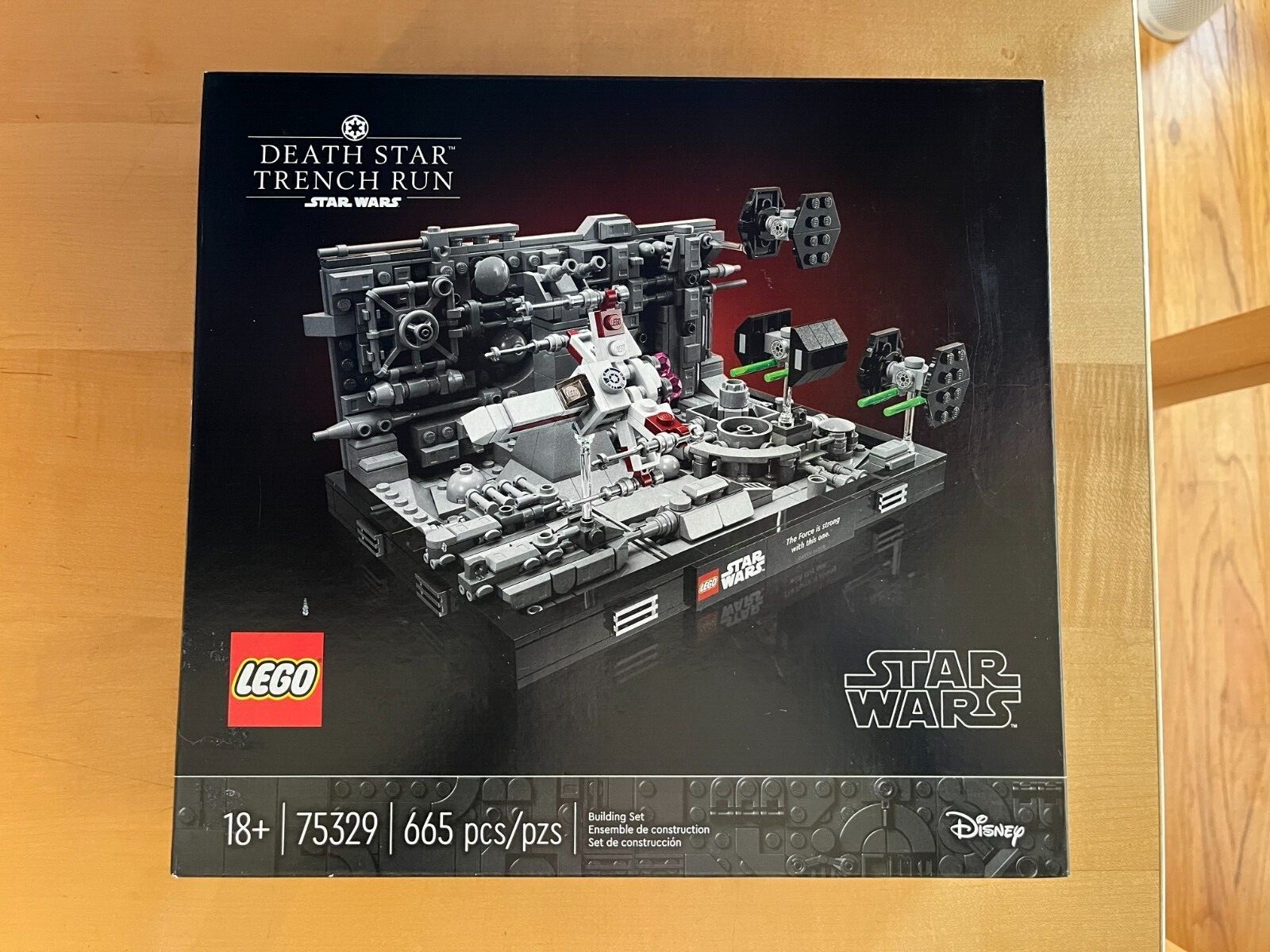 Star Wars Lego 75329. Death Star Trench Run Diorama. NIB. | eBay