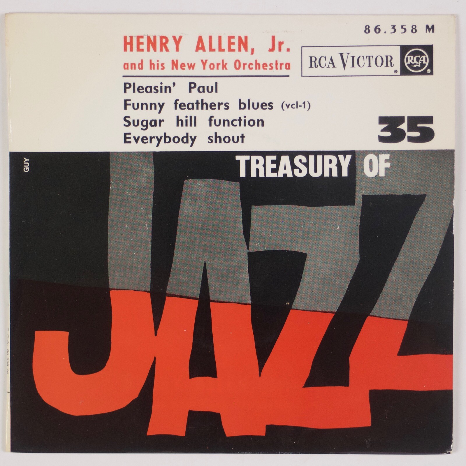 HENRY ALLEN JR: Funny Feathers Blues etc RCA Hot Jazz 7” EP | eBay