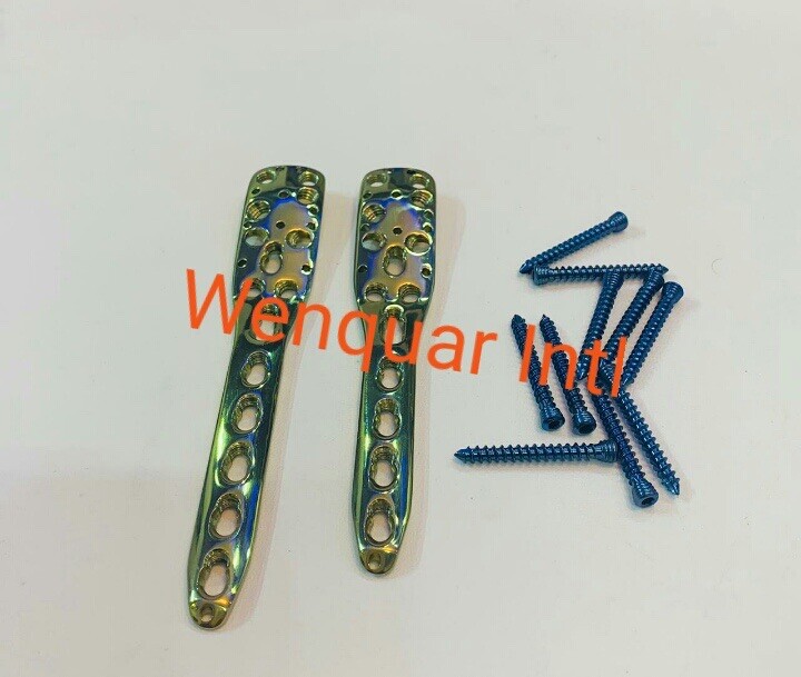 2 Pcs Proximal Humerus Safety Lock Plate 3.5mm 5,6 Hole With 40pcs ...