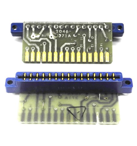 TWO API 15-Pin Female Edge Connector Adapters w/PCB For API & Neve ...