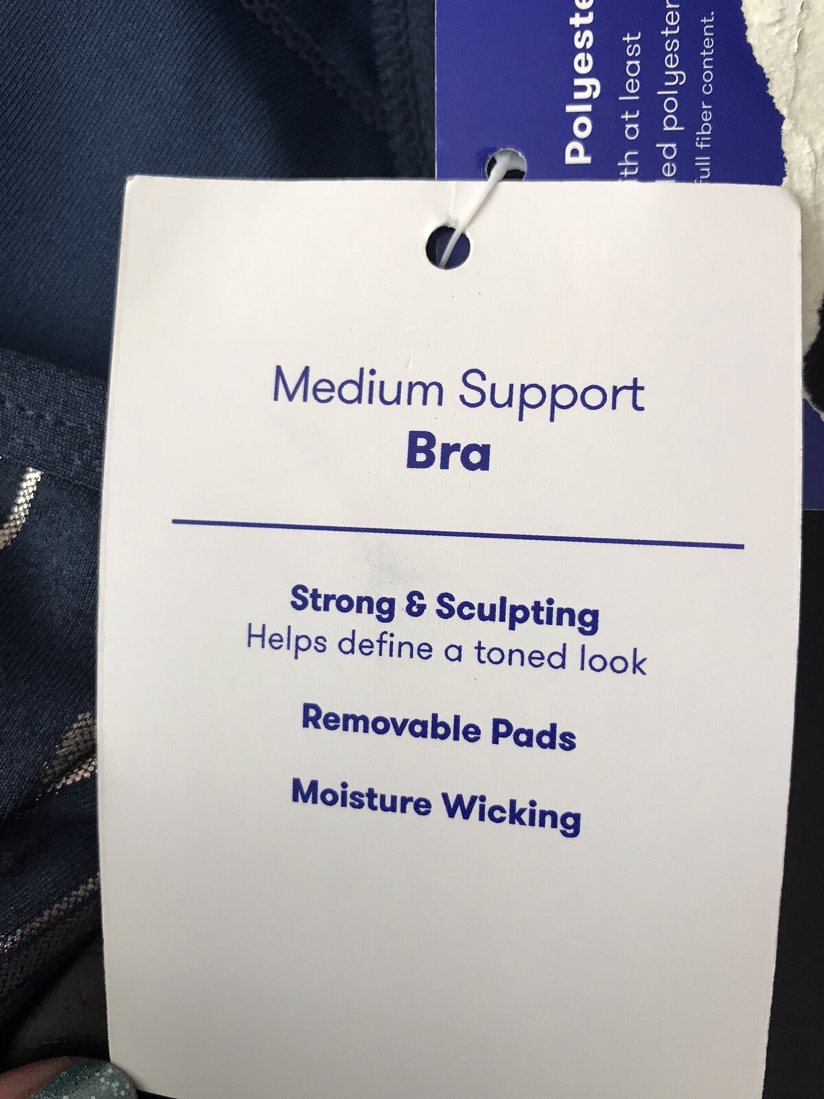 Joy Lab Women’s Sport Bra Medium Support Size X-Small Moisture Wicking ...