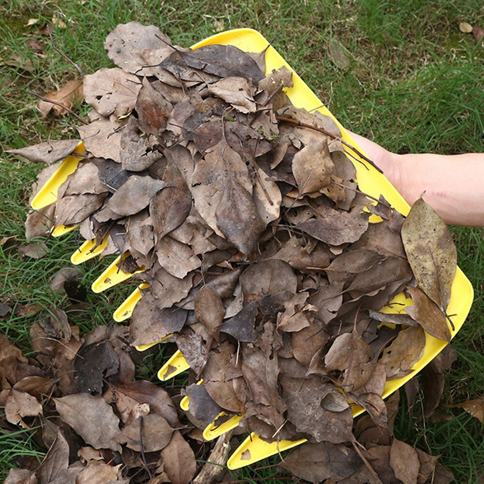 Leaf Grabbers Soft Yard Leaf Rake Yard Leaf Catcher for Clippings ...