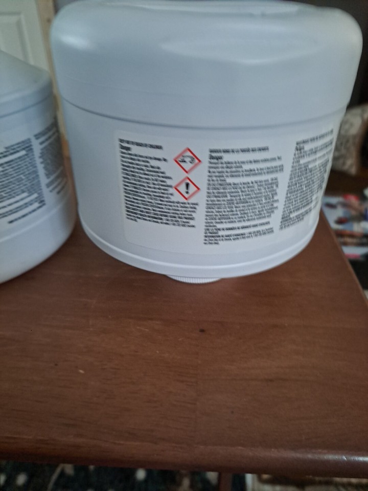 LOT 2 Ecolab Aquanomic 2.0 Low Temp Laundry Solid Detergent 9lb Bottle - 6101766 25469007780 | eBay