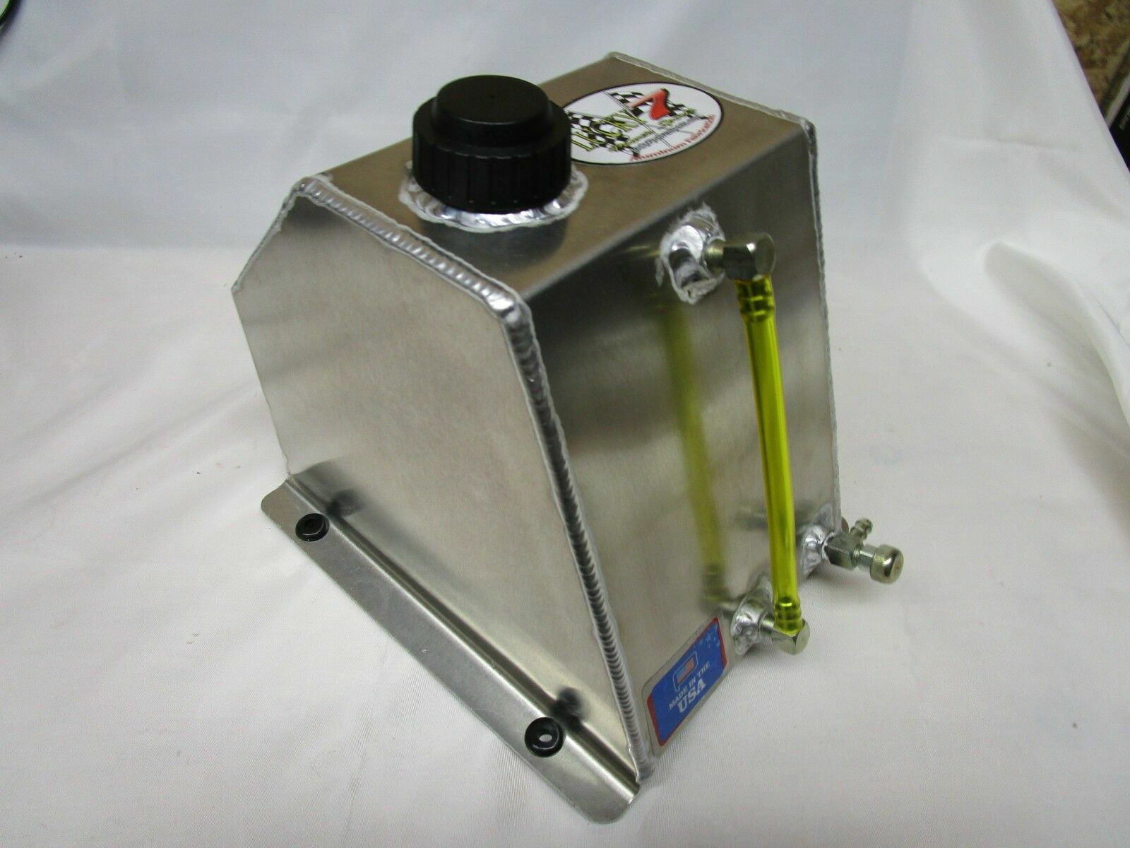 5 QT Aluminum Sprint Fuel Gas Tank Cell Go Kart Cart Snowmble Flat ...