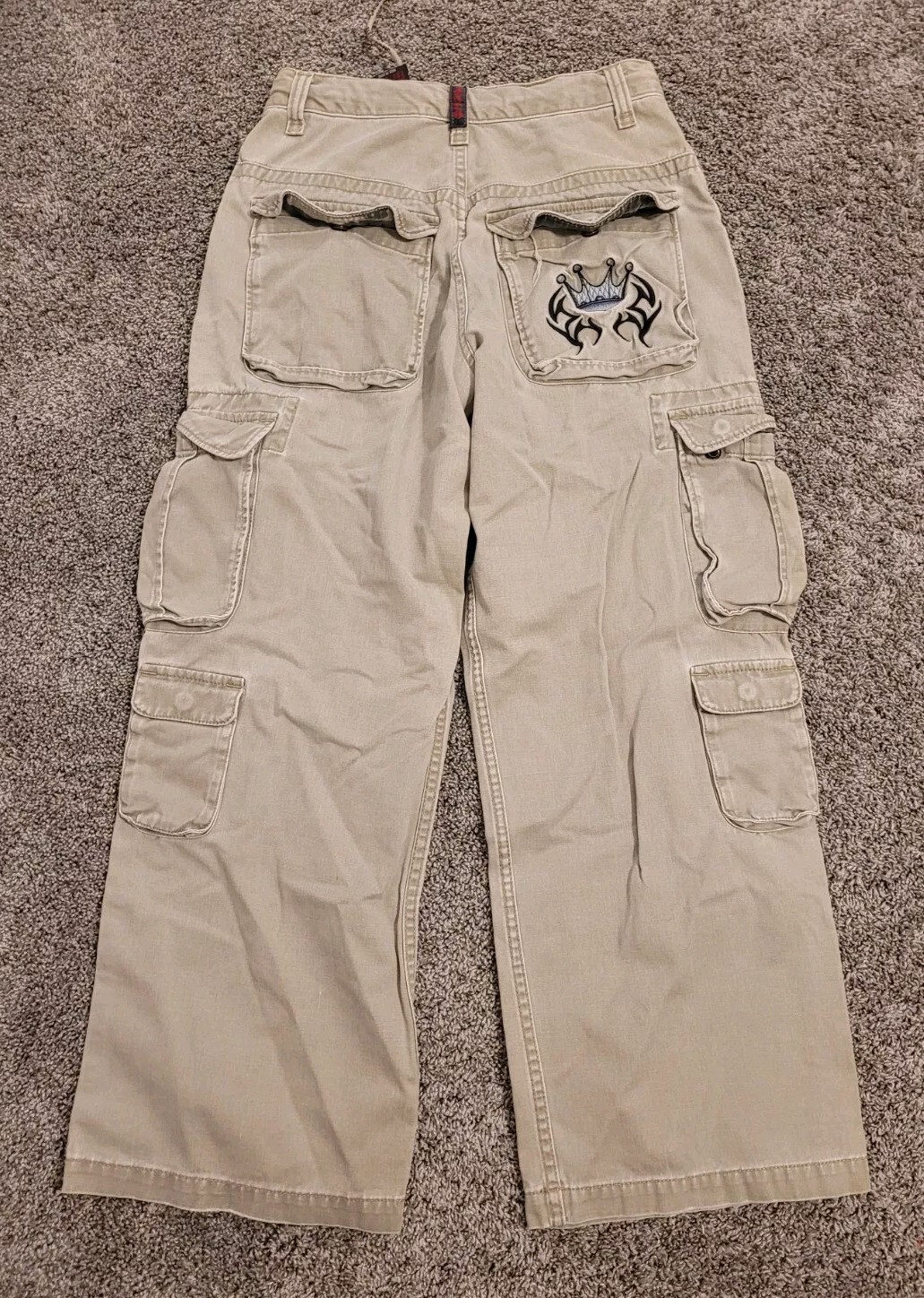 JNCO Cargo Army Twill Commando Khaki Pants Women's Si… - Gem