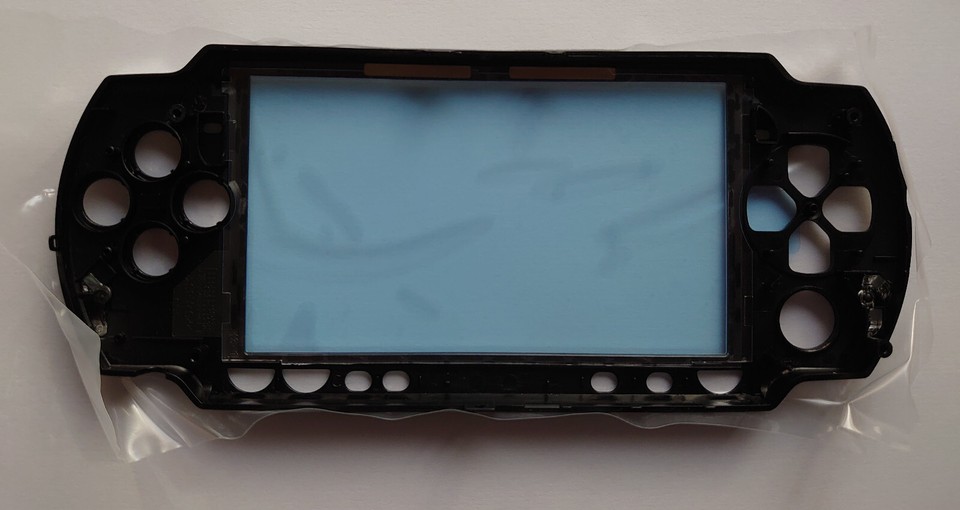 PSP 2000 / 2001 / 2002 Faceplate - Piano Black - ORIGINAL SONY ...