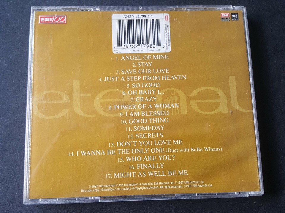 Eternal - Greatest Hits - CD Album - 17 Tracks (M1) | eBay