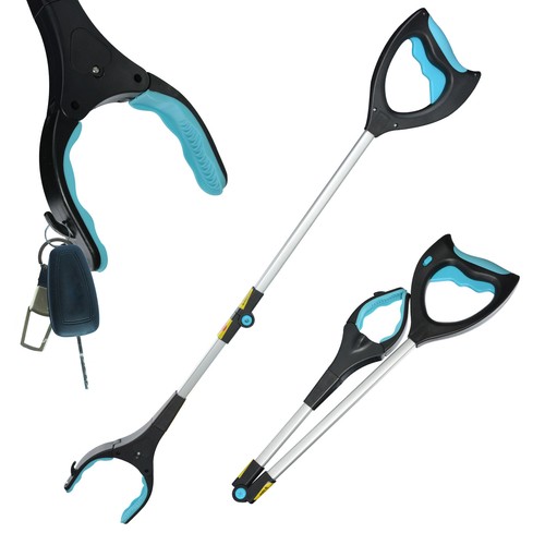 Grabber Pick Up Reaching Tool Hand Grip Reacher Heavy Duty Aid Trash ...