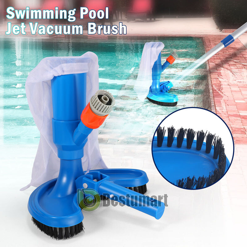 Swimming Pool Spa Suction Vacuum Head Cleaner Cleaning Pond Tool Kit ...
