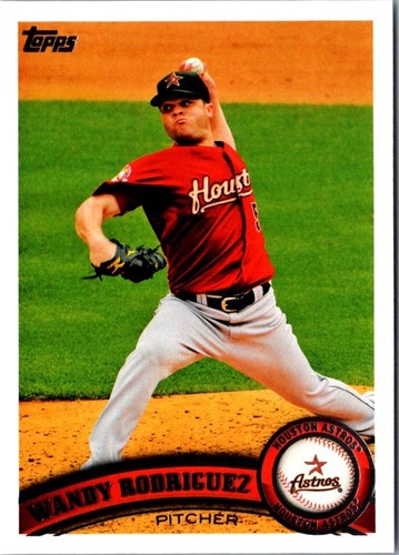 2011 Topps Wandy Rodriguez #241 Houston Astros Baseball Card | eBay