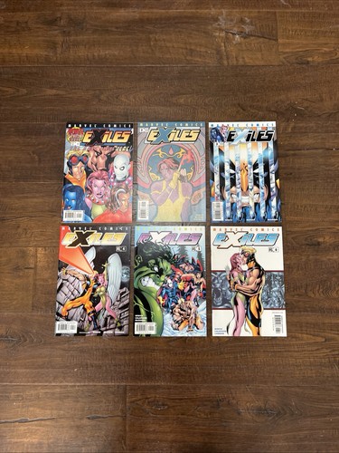 Exiles #1-#6 1st Appearance Of Morph, 2001, Marvel Comics lot of 6 High ...