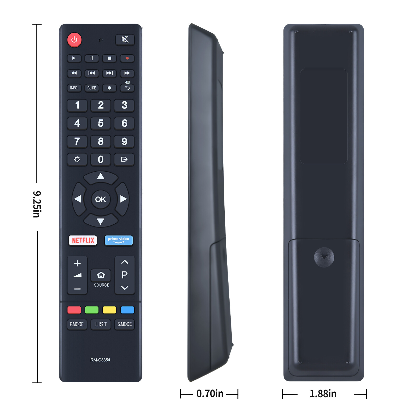 Remote Control For JVC RM-C3354 LT-50KB585 LT-43KB385 Smart LCD LED ...