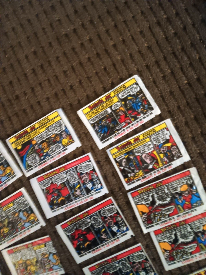 Bazooka Joe Comic Wrappers - Partial Lot of 50 Set - See Description | eBay