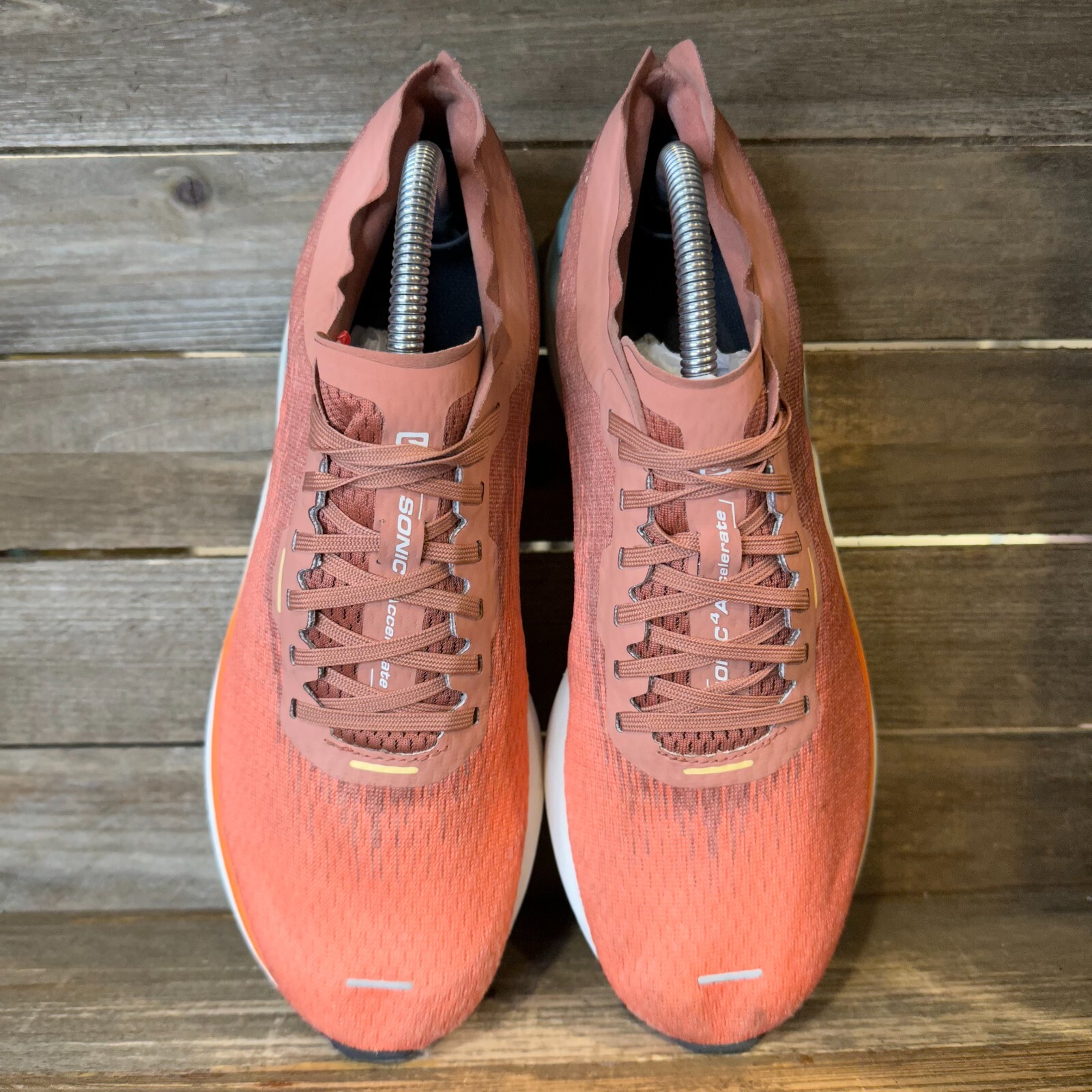 Womens Salomon Sonic 4 Accelerate Orange Athletic Run… - Gem