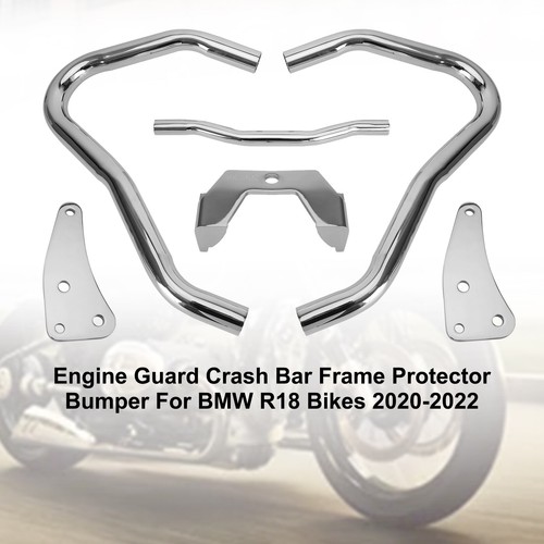 Engine Guard Frame Anti-Crash Bumper Protector Chrome For Bmw R18 Bikes ...