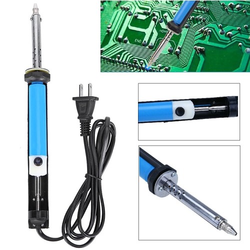 Electric Vacuum Solder Sucker Desoldering Suction Pump Iron Gun Drill ...