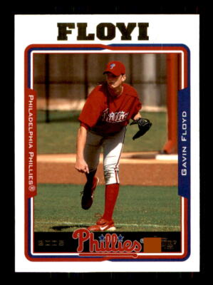 2005 Baseball Topps Gavin Floyd Philadelphia Phillies #582 | eBay
