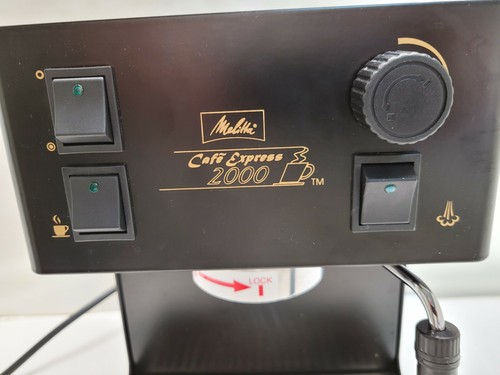 Espresso Machine Melitta Cafe Express 2000 with Steam Frother - 15 Bar ...