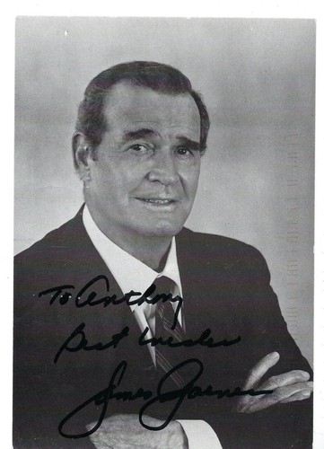 Rare SIGNED JAMES GARNER Vintage Glossy Photo Celebrity AUTOGRAPH ...