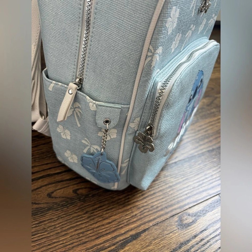 Disney Stitch Blue and White Backpack Lilo & Stitch Primark Exclusive ...