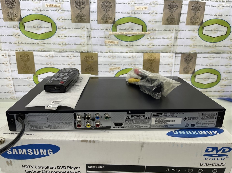Samsung (DVD-C500) HDTV Compliant Upconverting DVD Player & HDMI (D1 ...