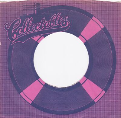 1980'S COLLECTABLES LABEL PINK/BLUE 7" 45 RPM Original Record Company ...