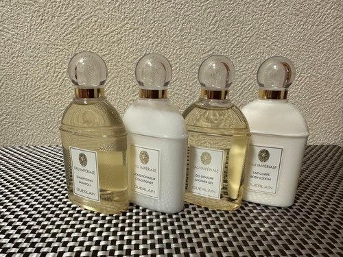 Guerlain Shampoo Conditioner Shower Gel Body Lotion Travel Amenity Set ...