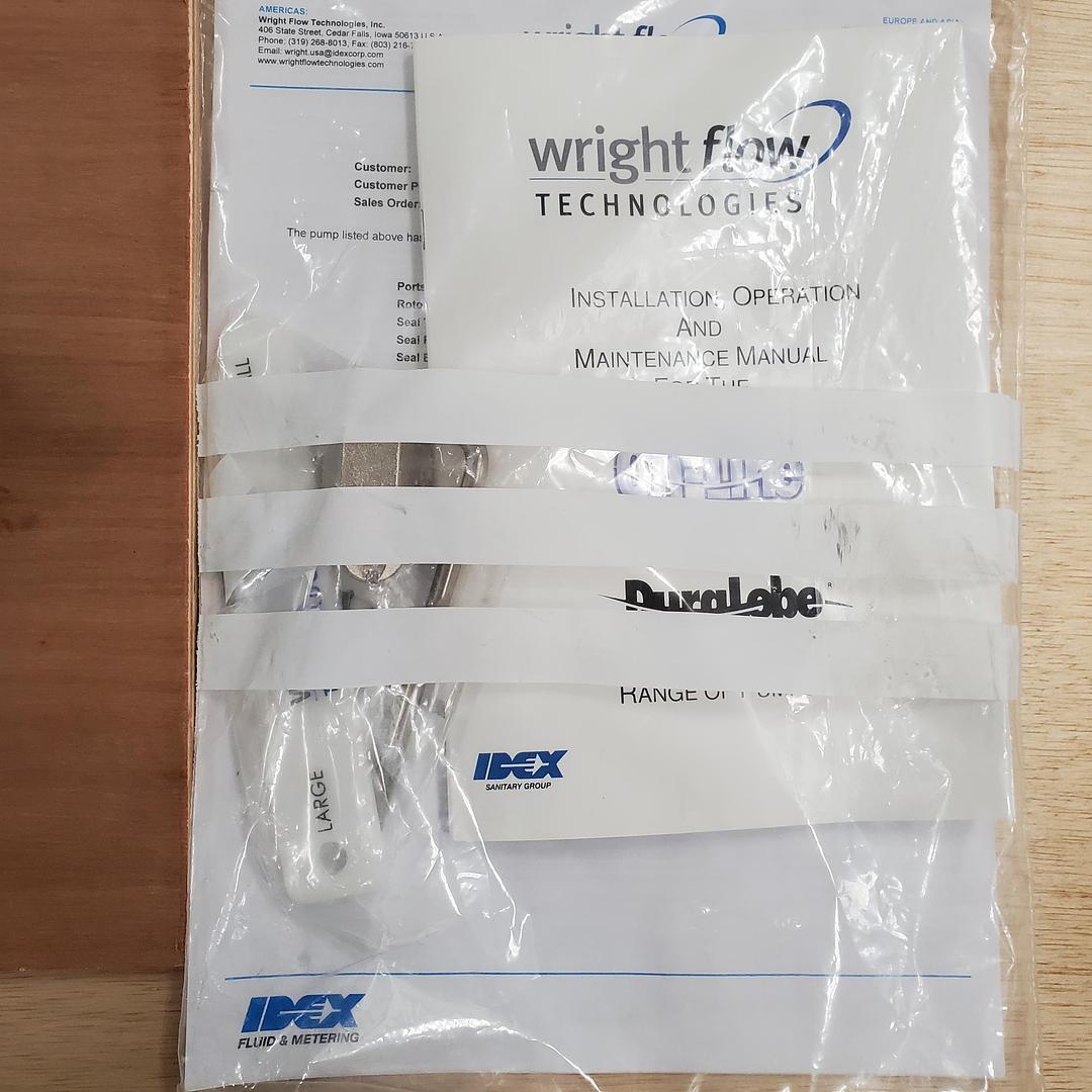 Idex Wright Flow Technologies S1M Pump NEW with Documents | eBay