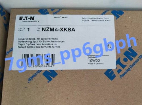 1PCS NEW EATON Muller Molded case circuit breaker terminal cover NZM4 ...