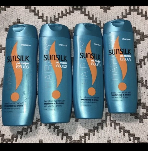 Lot Of 4 Sunsilk Hairapy No Major Issues Shampoo with Water Lily ...