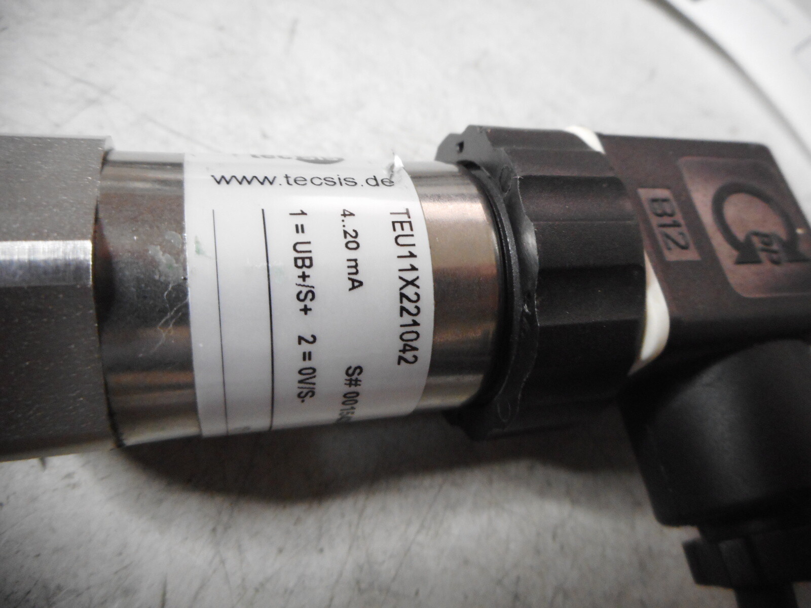 TECSIS TEMPERATURE SENSOR -- 4...20mA output -- PT Compact USB ...