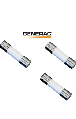 EMERGENCY FUSE KIT FOR GENERAC 10000005117 & 0D7178T 6.3A & 7.5A Ships ...