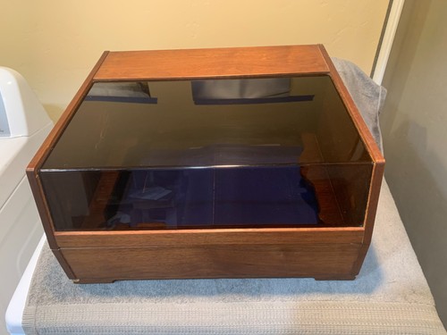 Dual 1219 1229 1229Q Vintage Stereo Turntable Nice Wood Clamshell ...