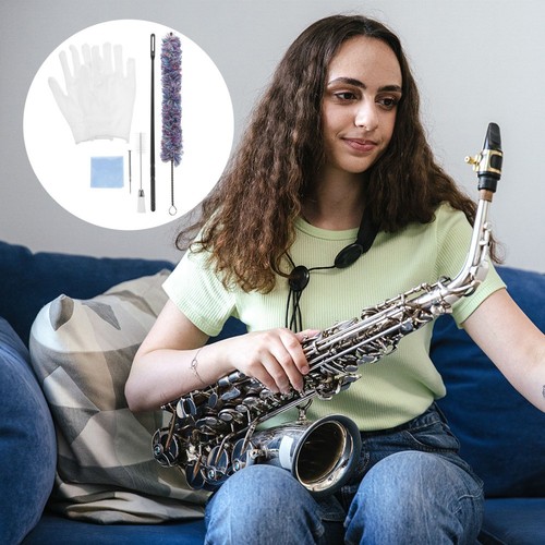 Alto Sax Cleaning Kit Swab Suitable for Saxophone Tools Clarinet | eBay