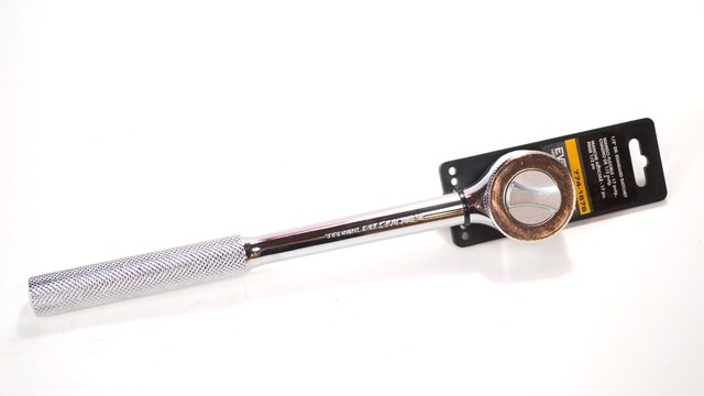 Evercraft 1/2" Drive 9½" Long Chrome Standard Ratchet with Thumb Wheel ...