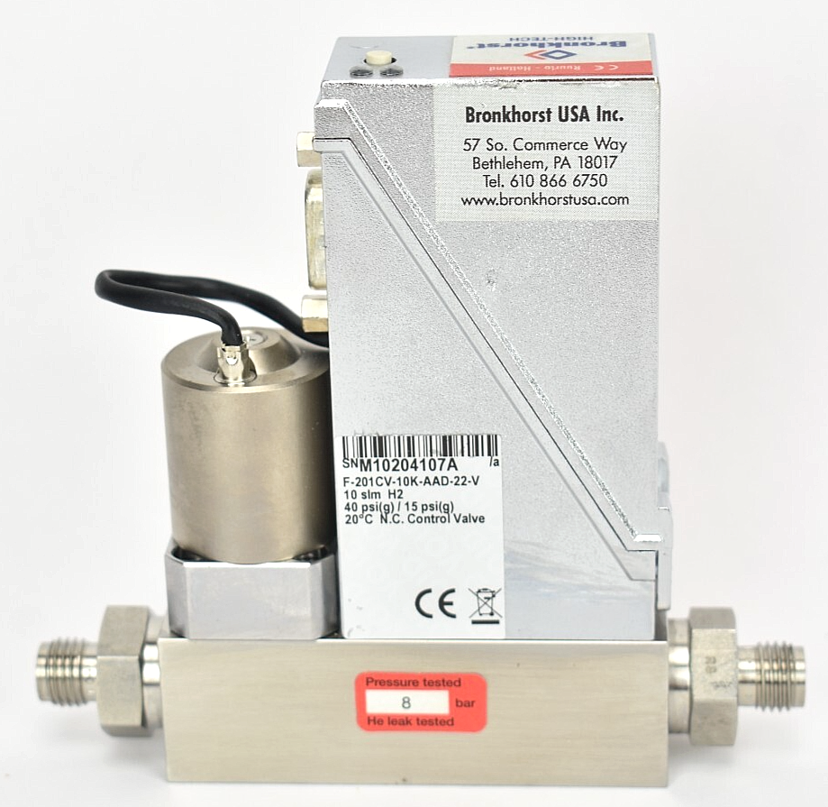 Bronkhorst EL-Flow Select Mass Flow Meter Controller - 10 slm H2 40 psi ...