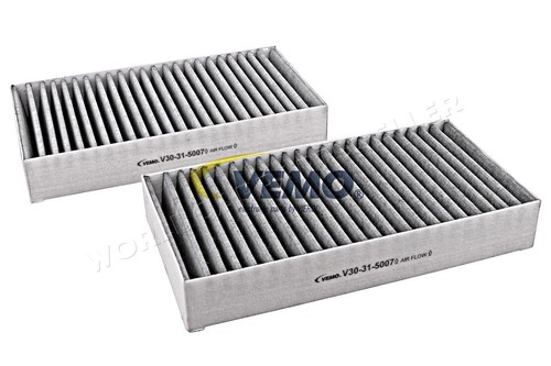 Interior Air Filter Set VEMO Fits MERCEDES V251 W164 W251 X164 ...